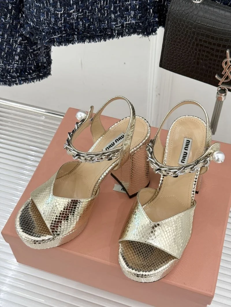 High fidelity Miu Miu Sandals