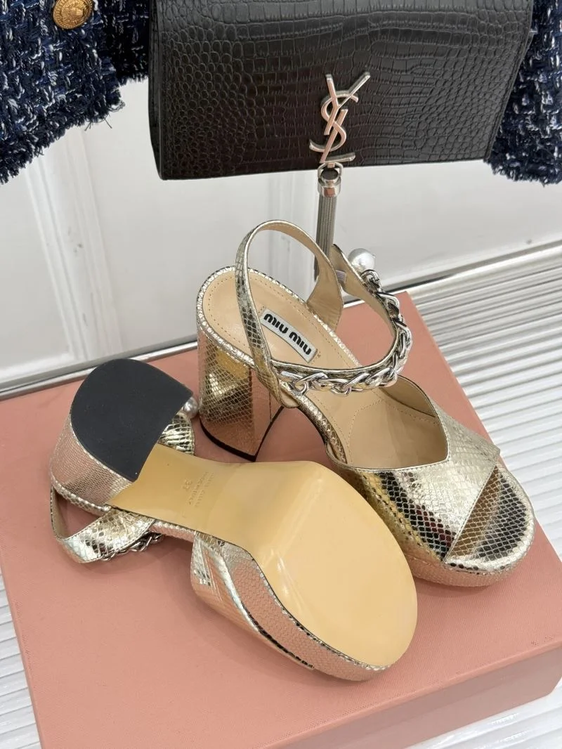 High fidelity Miu Miu Sandals