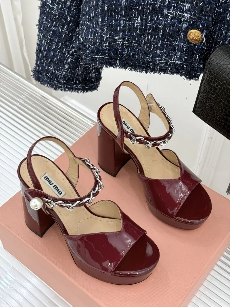 Accurate model Miu Miu Sandals