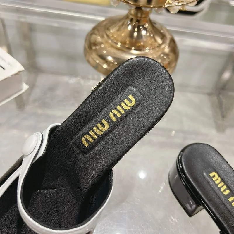 Exact replica Miu Miu Sandals