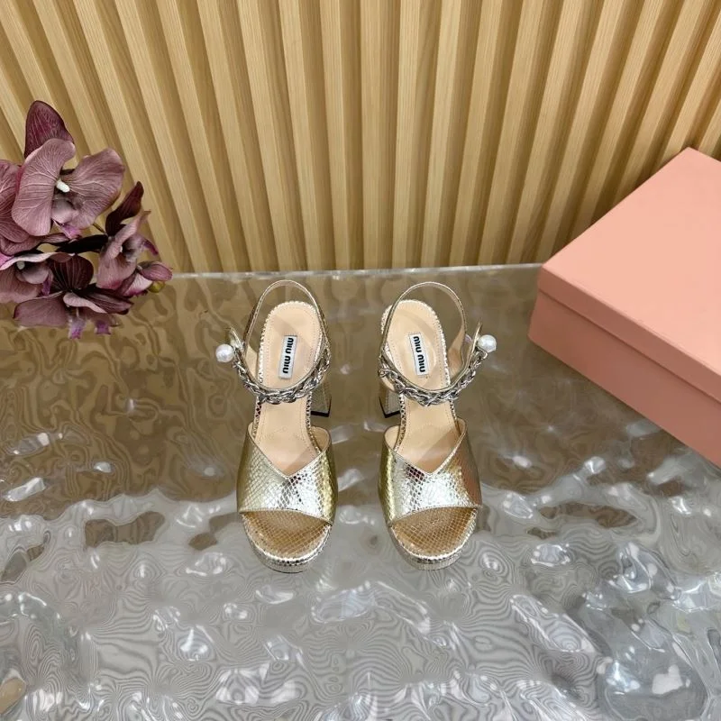 High accuracy Miu Miu Sandals