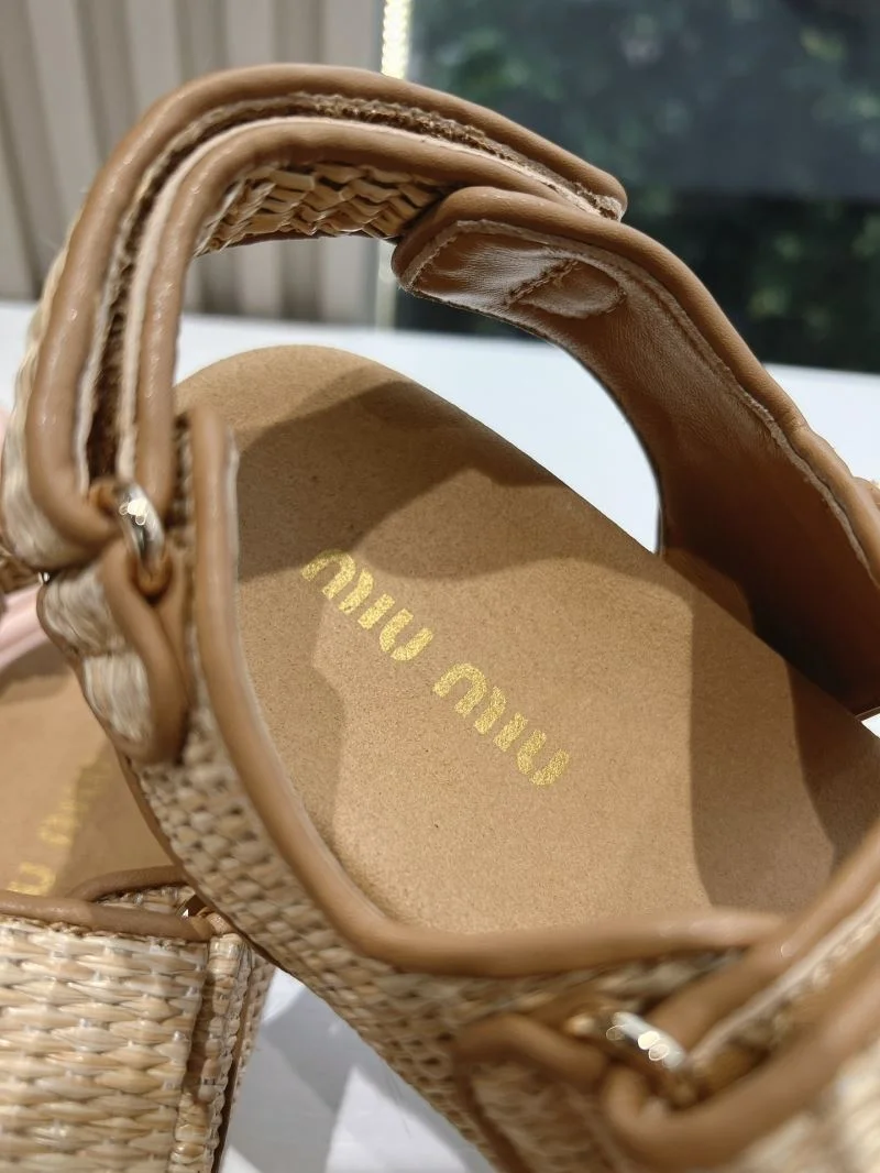 High fidelity Miu Miu Sandals