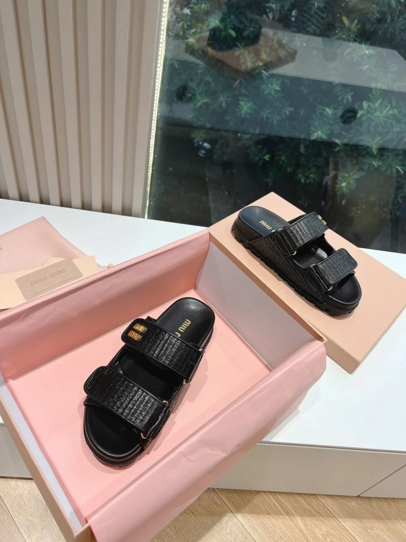 Exact replica Miu Miu Sandals