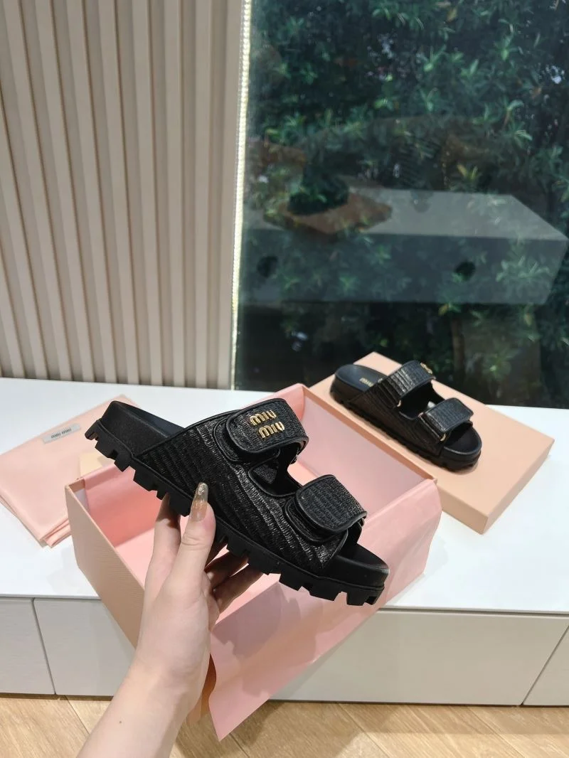 Exact replica Miu Miu Sandals