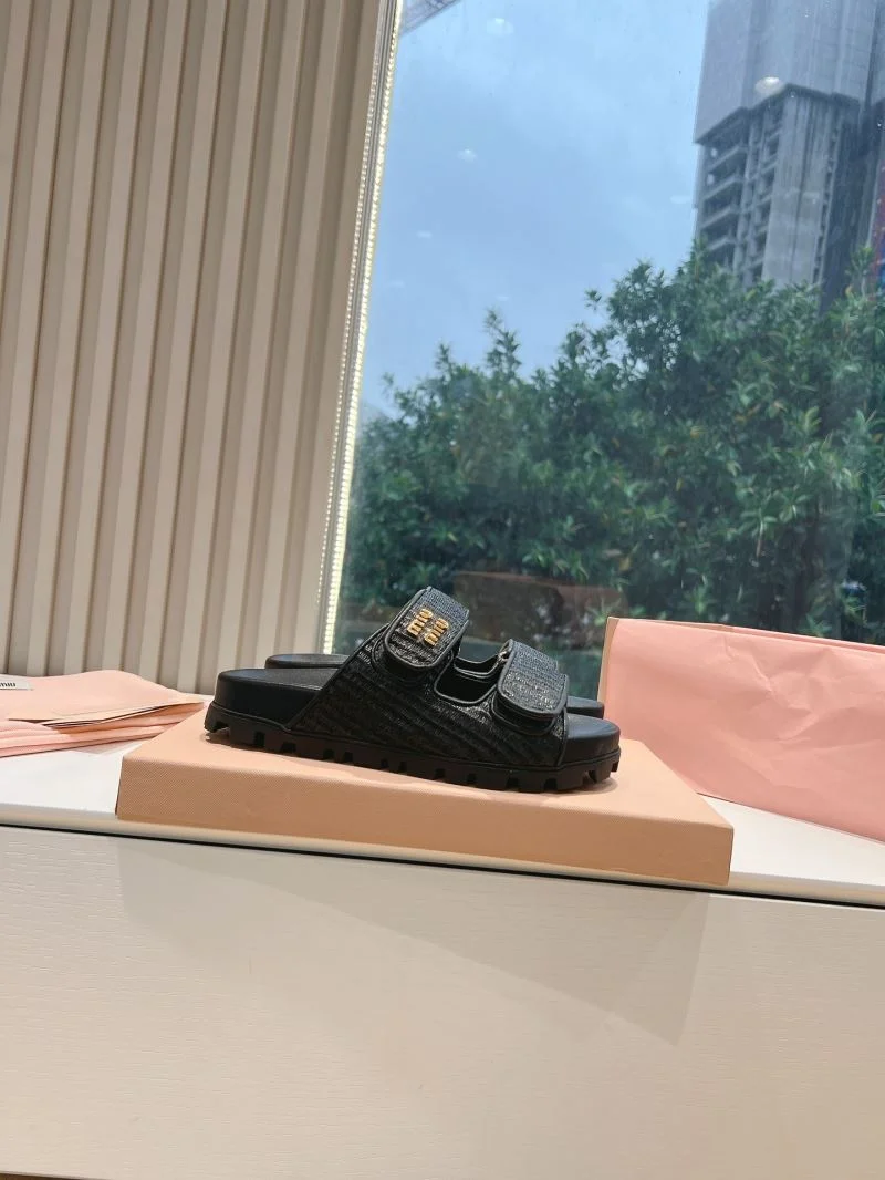 Exact replica Miu Miu Sandals