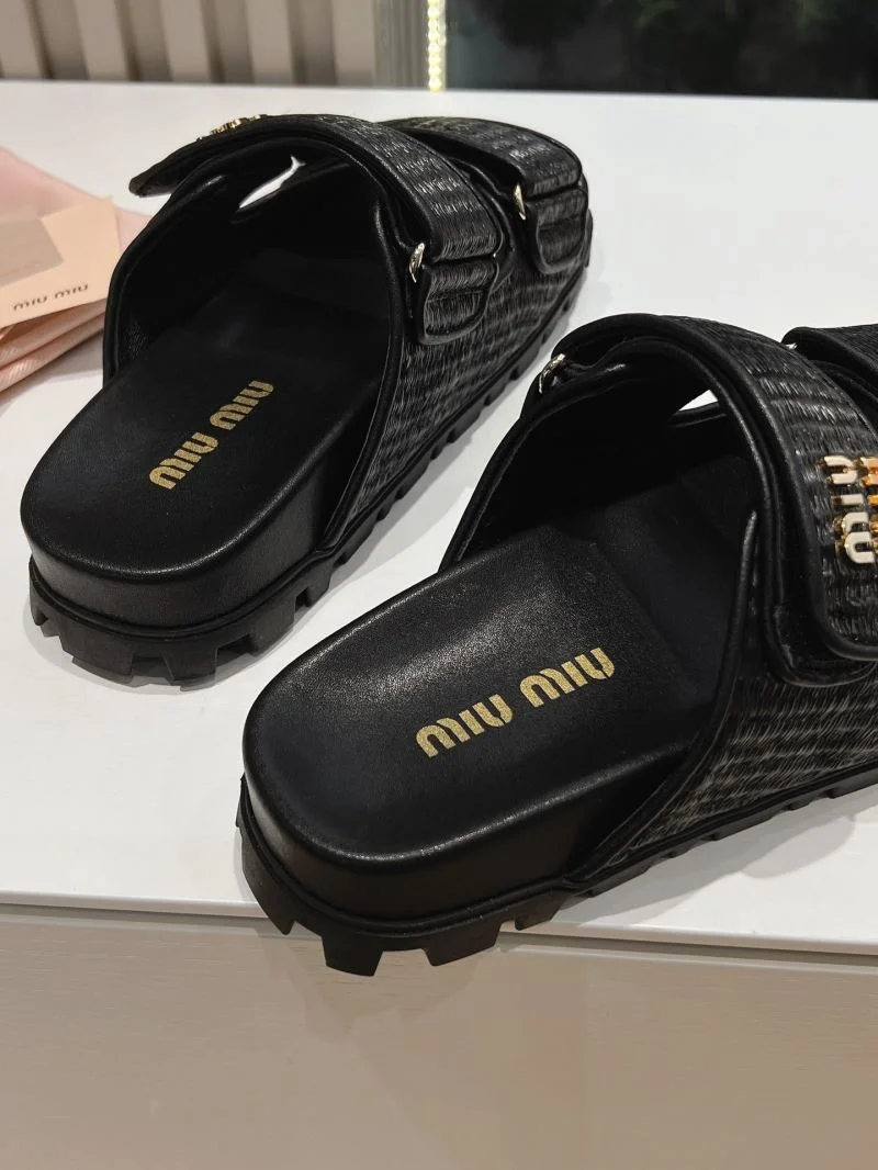 Exact replica Miu Miu Sandals
