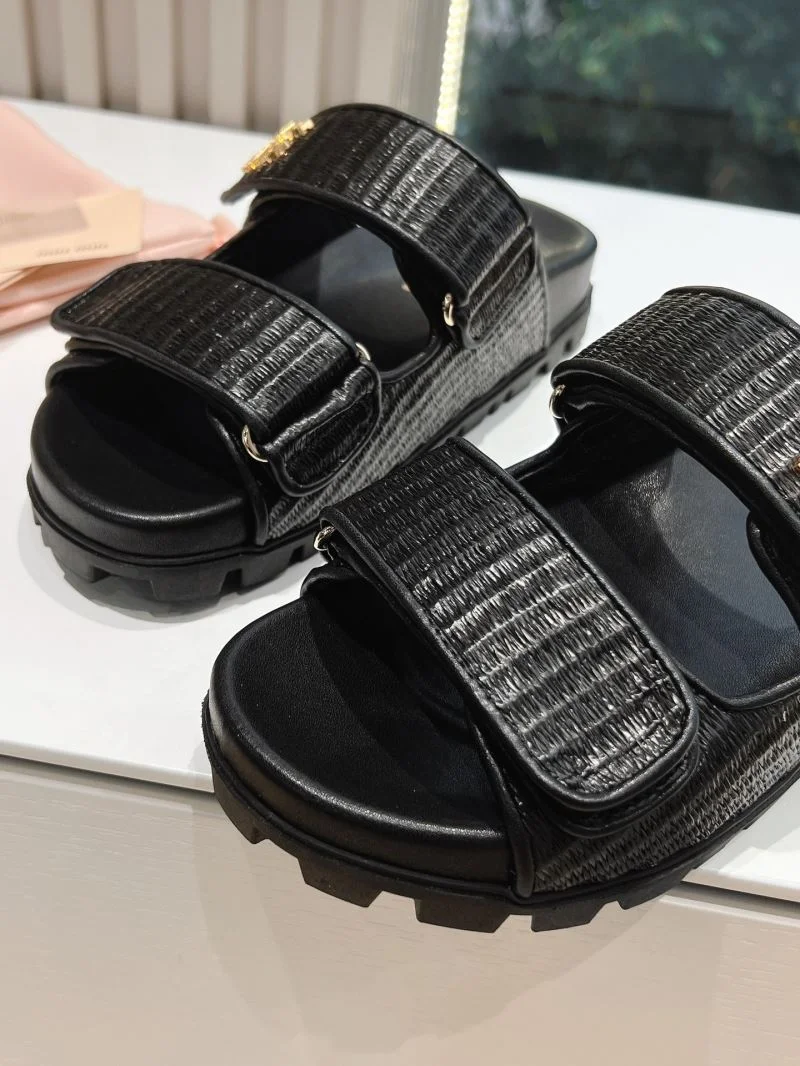 Exact replica Miu Miu Sandals