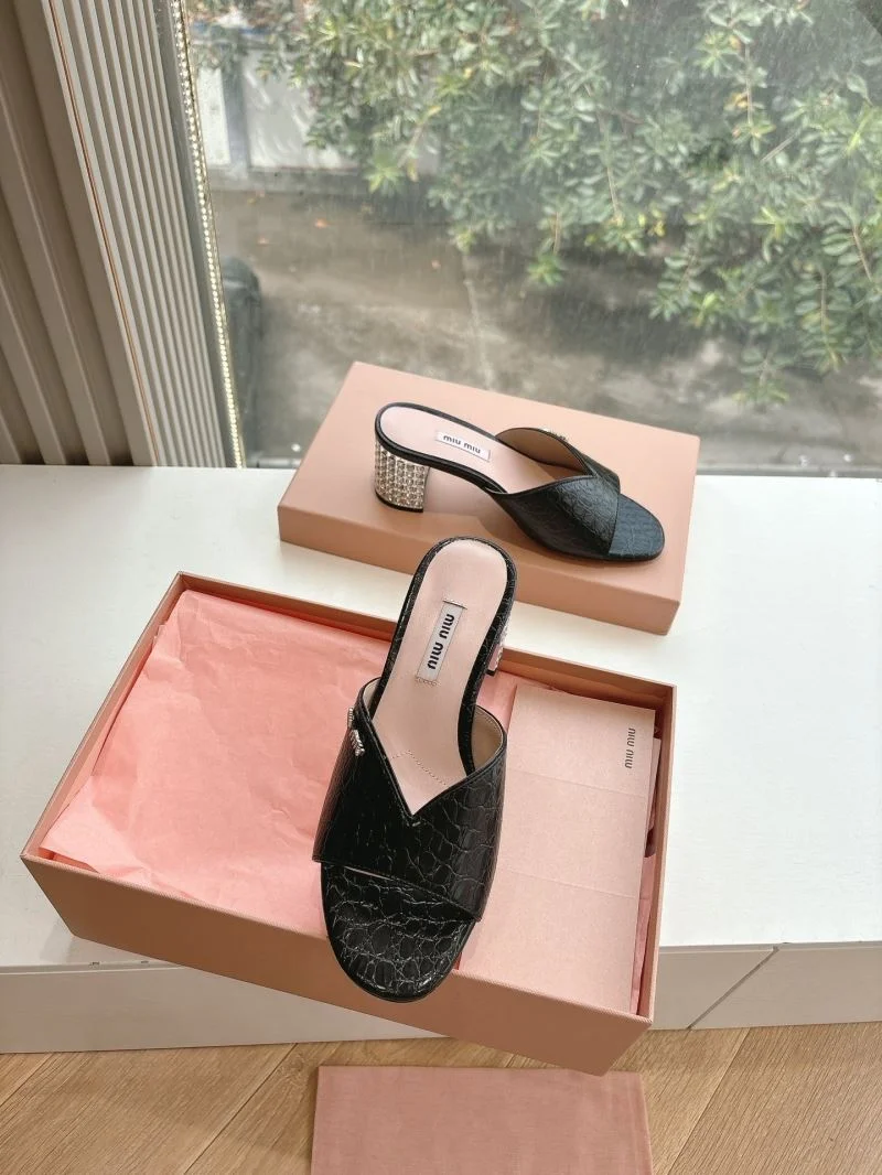 Exact replica Miu Miu Sandals