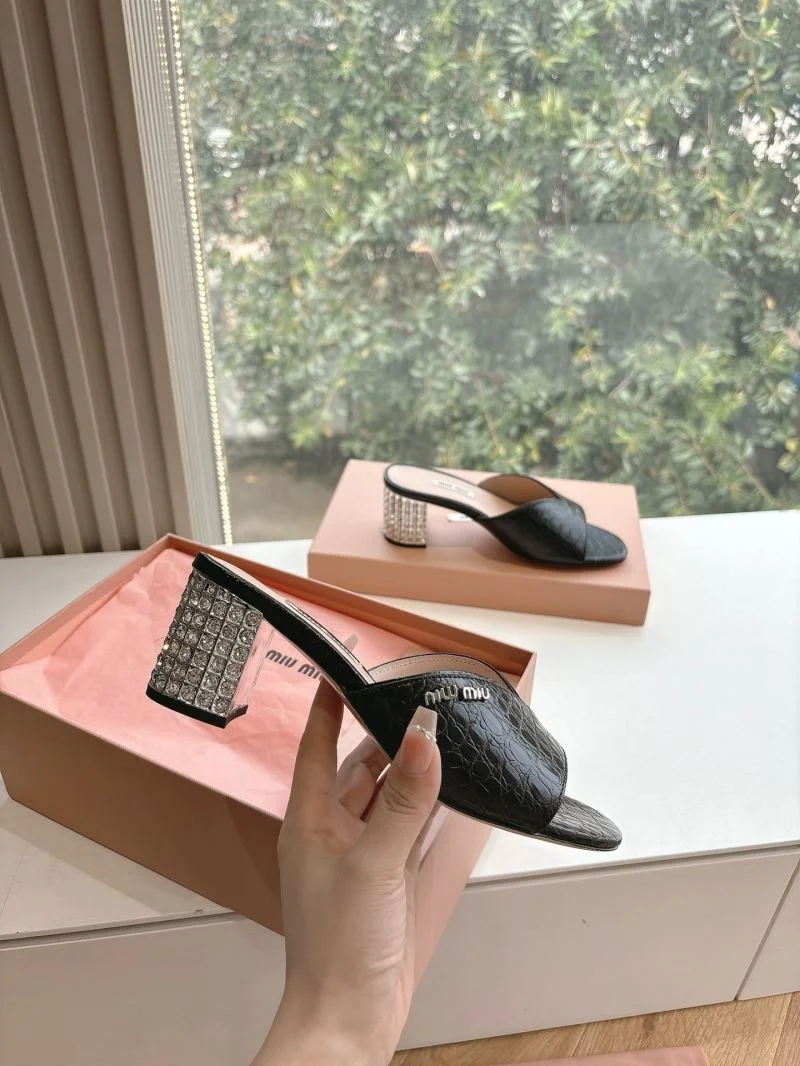 Exact replica Miu Miu Sandals