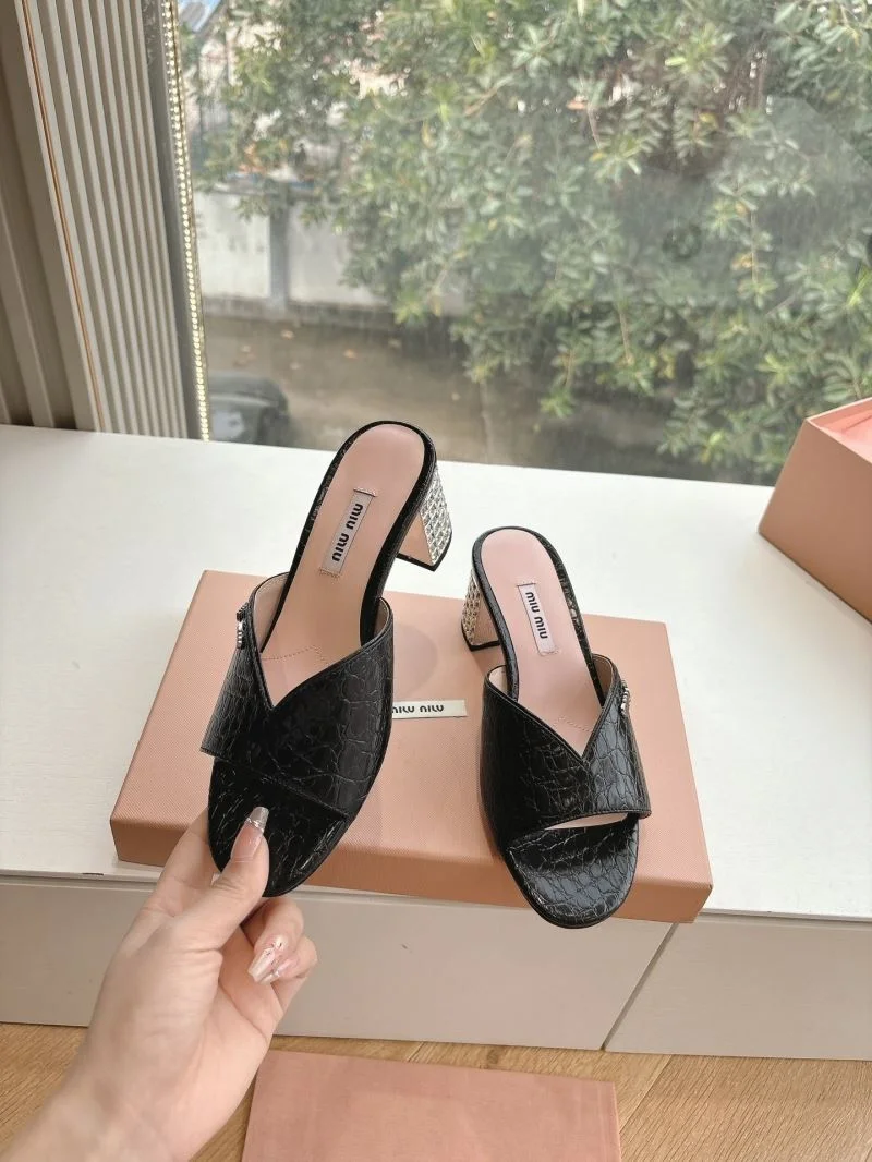 Exact replica Miu Miu Sandals