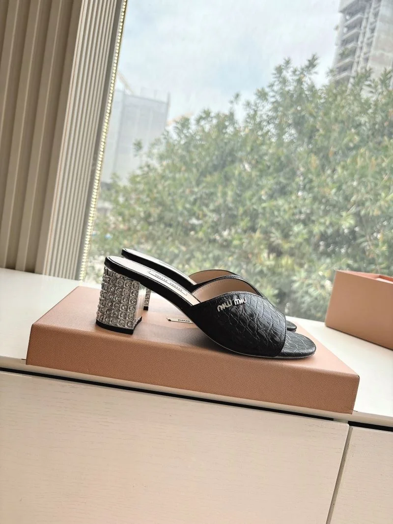 Exact replica Miu Miu Sandals