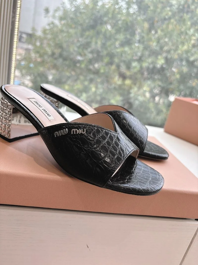 Exact replica Miu Miu Sandals