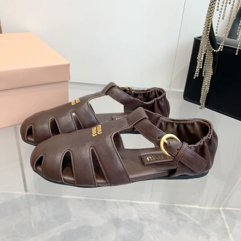 Exact replica Miu Miu Sandals
