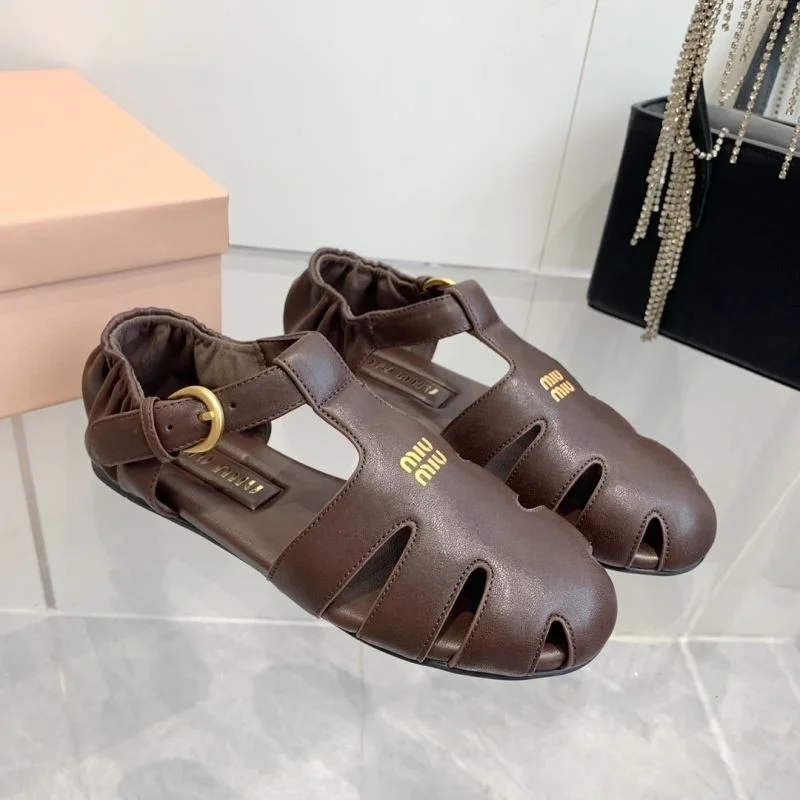 Exact replica Miu Miu Sandals