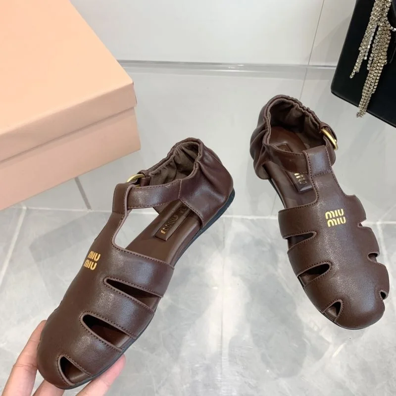 Exact replica Miu Miu Sandals