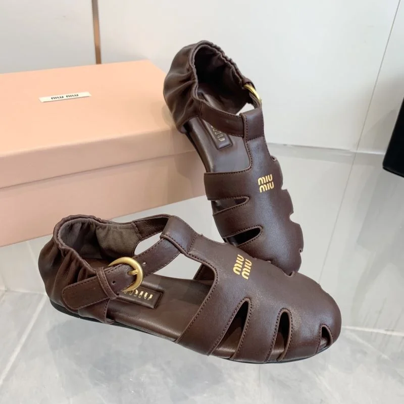 Exact replica Miu Miu Sandals