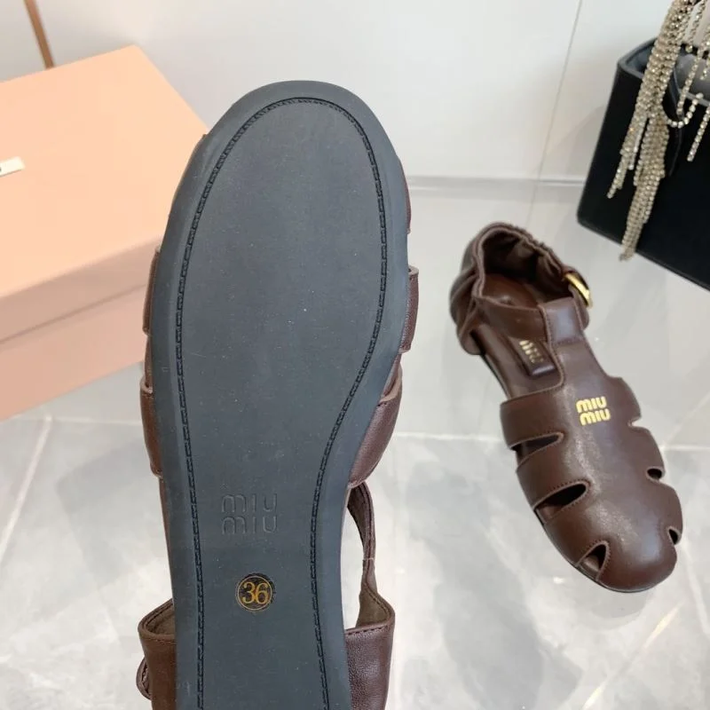 Exact replica Miu Miu Sandals