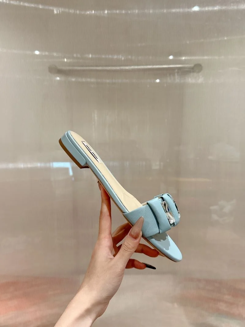 Exact replica Miu Miu Sandals