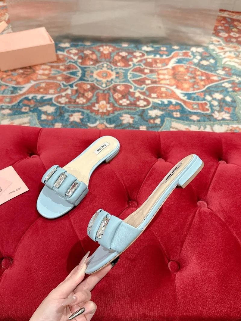 Exact replica Miu Miu Sandals