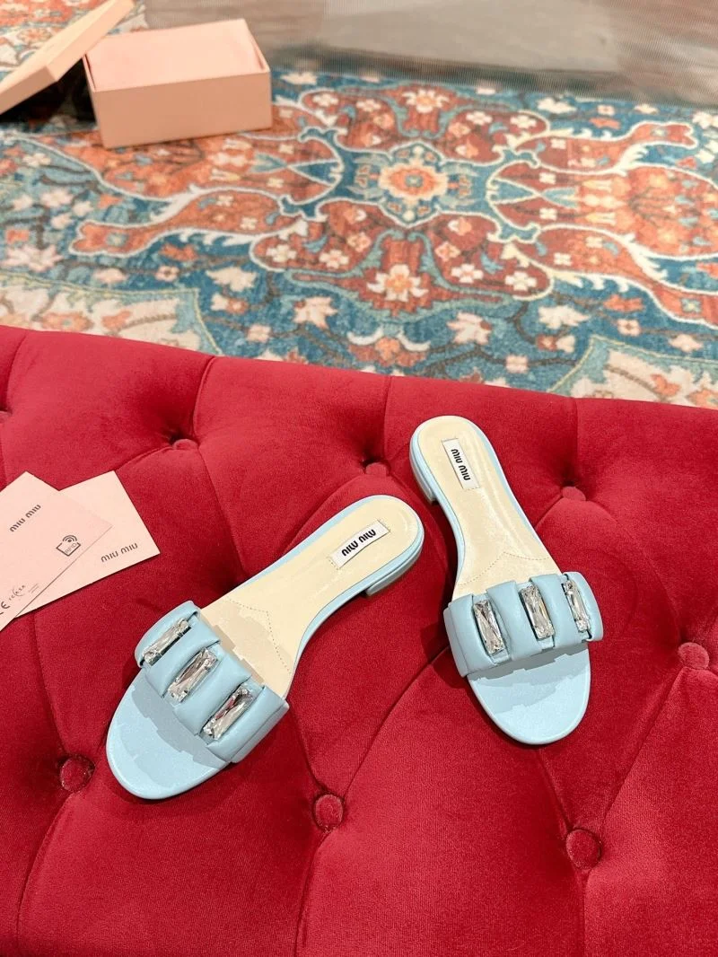 Exact replica Miu Miu Sandals