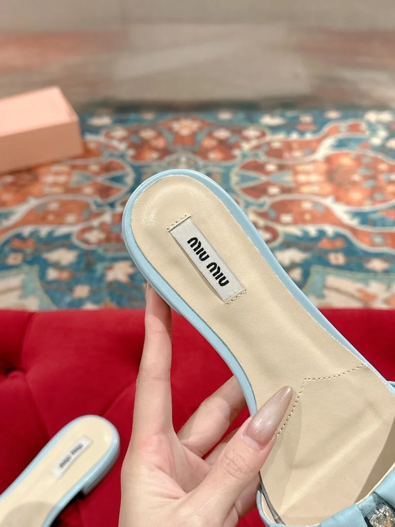 Exact replica Miu Miu Sandals