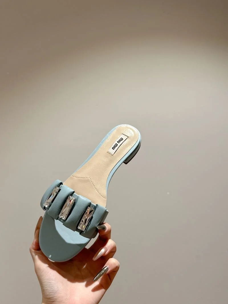 Exact replica Miu Miu Sandals