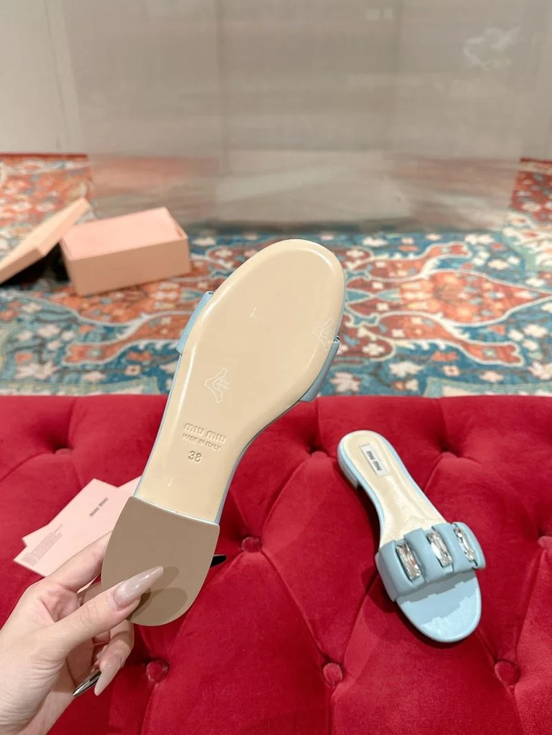 Exact replica Miu Miu Sandals