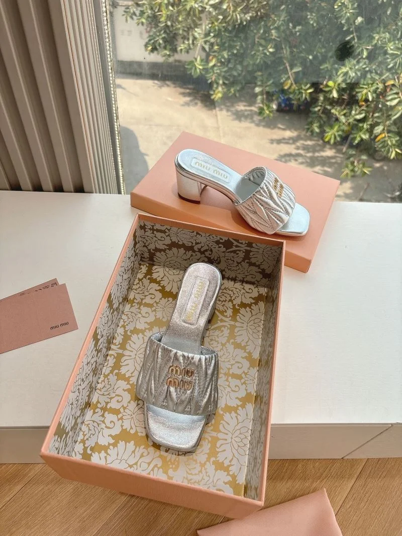 Exact replica Miu Miu Sandals