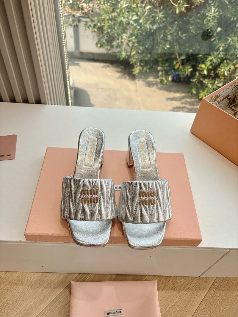 Exact replica Miu Miu Sandals