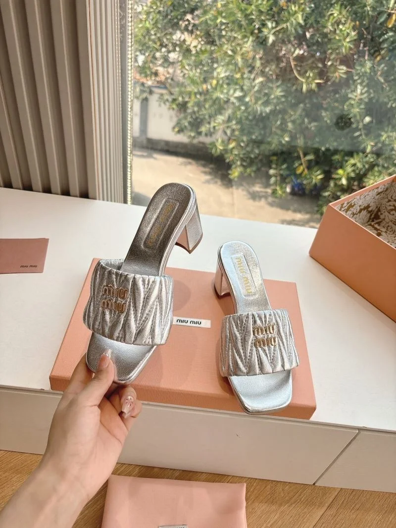 Exact replica Miu Miu Sandals