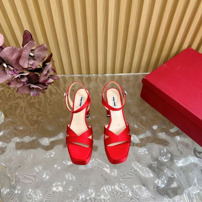 Precise copy Miu Miu Sandals