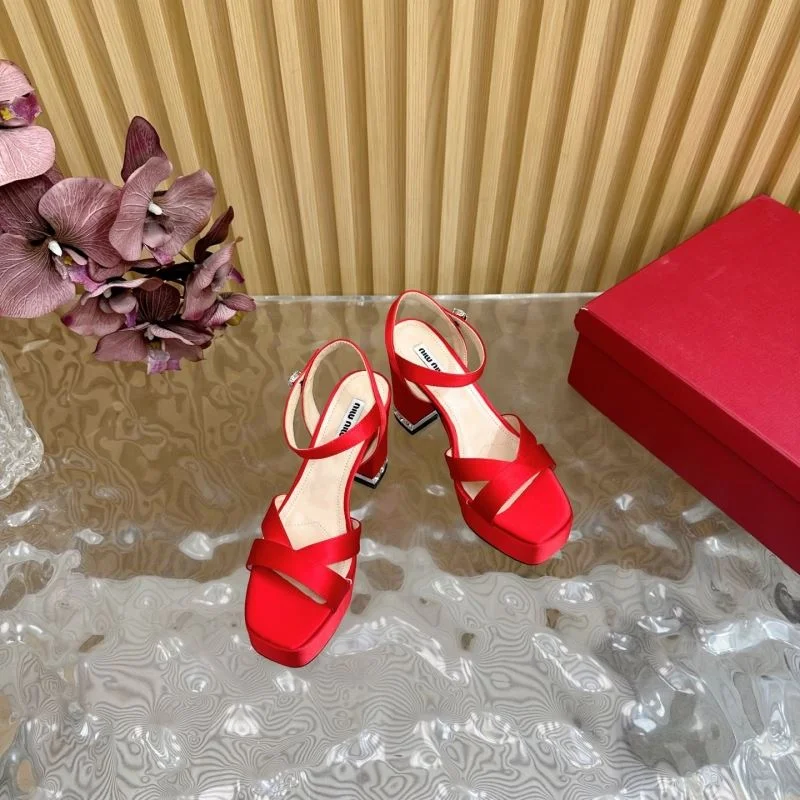 Precise copy Miu Miu Sandals