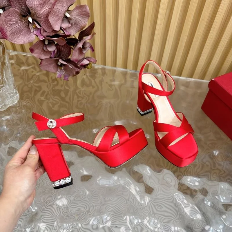 Precise copy Miu Miu Sandals