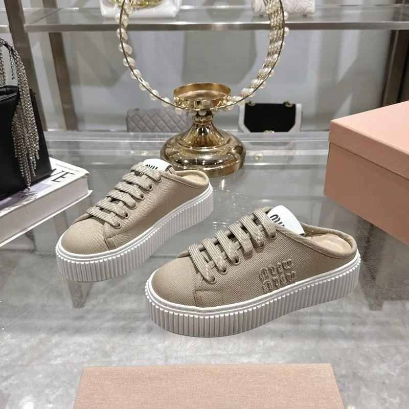Brand-authenticated Miu Miu Sandals