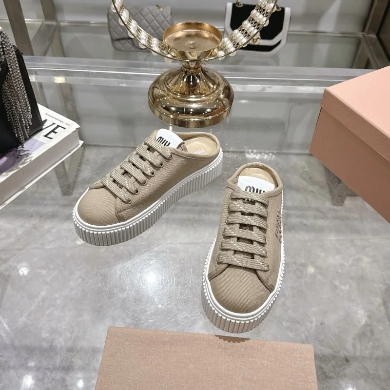 Brand-authenticated Miu Miu Sandals