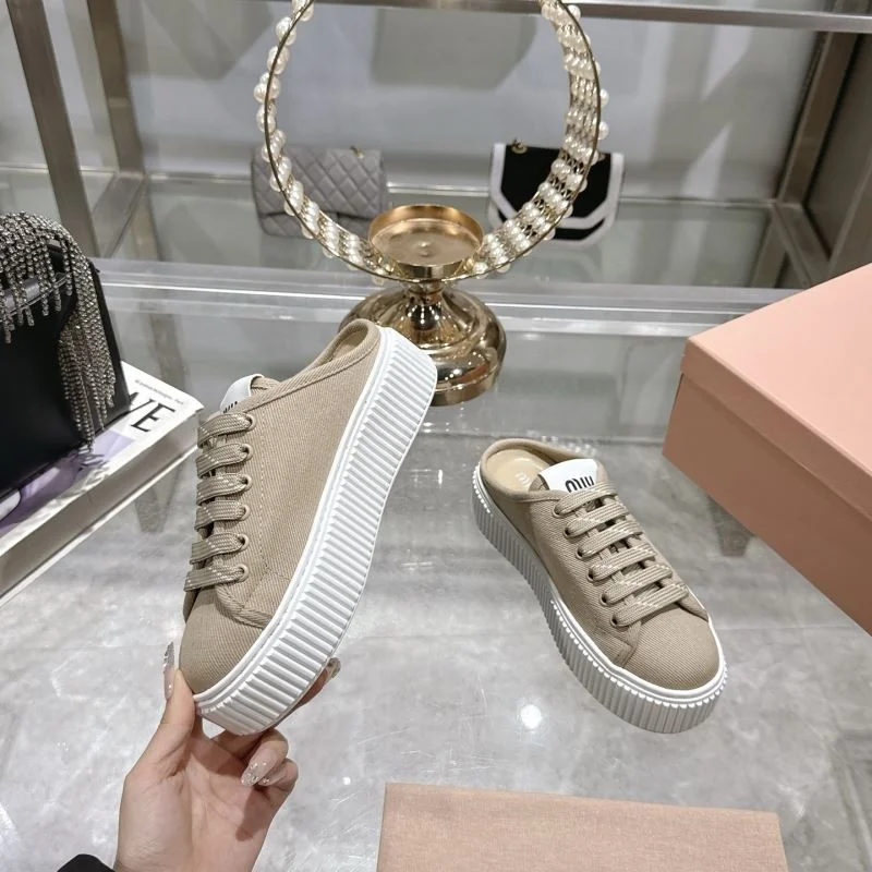 Brand-authenticated Miu Miu Sandals