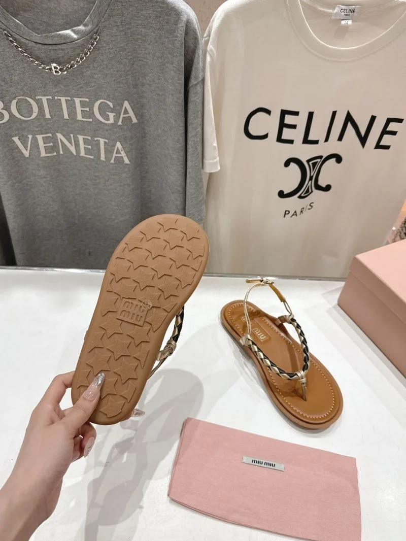 Original Miu Miu Sandals