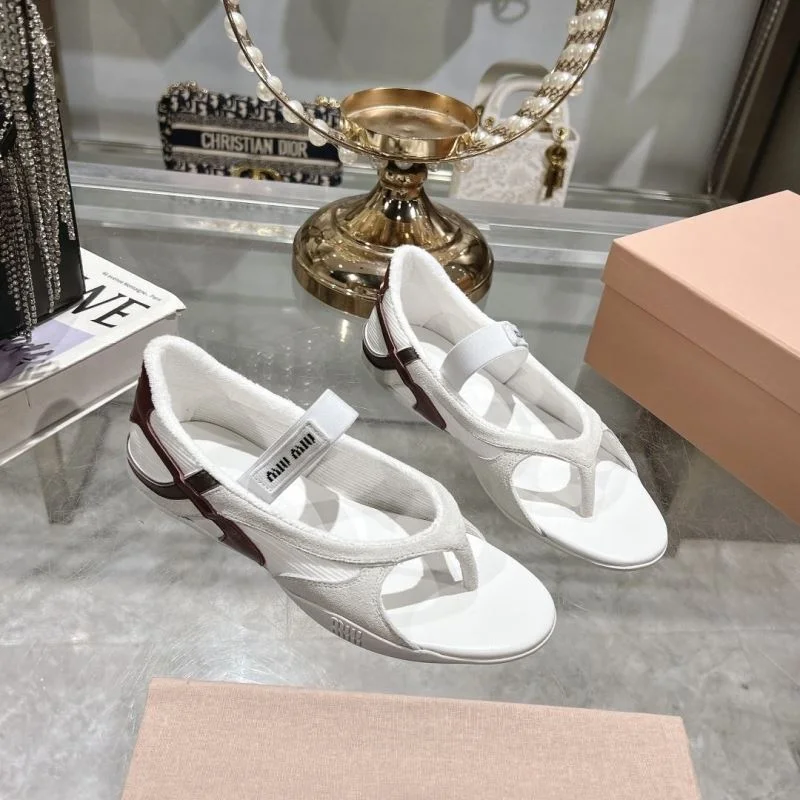Exact replica Miu Miu Sandals