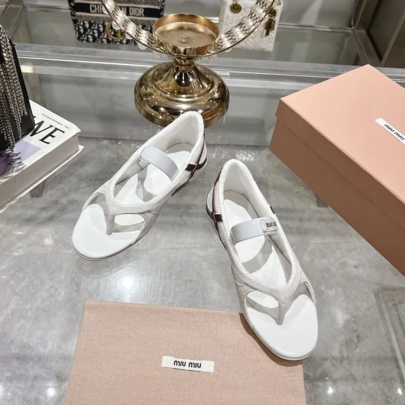 Exact replica Miu Miu Sandals