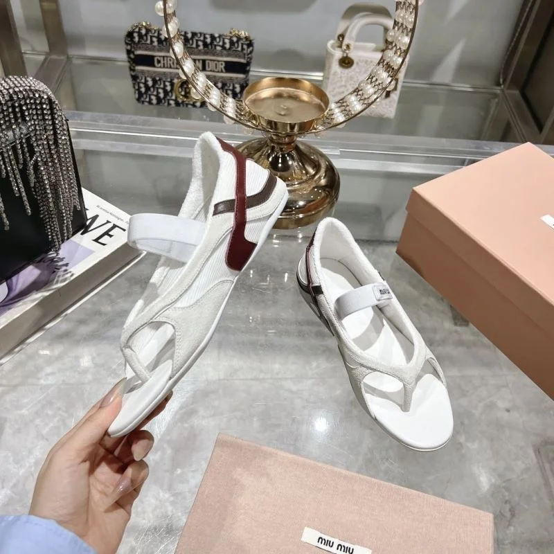 Exact replica Miu Miu Sandals