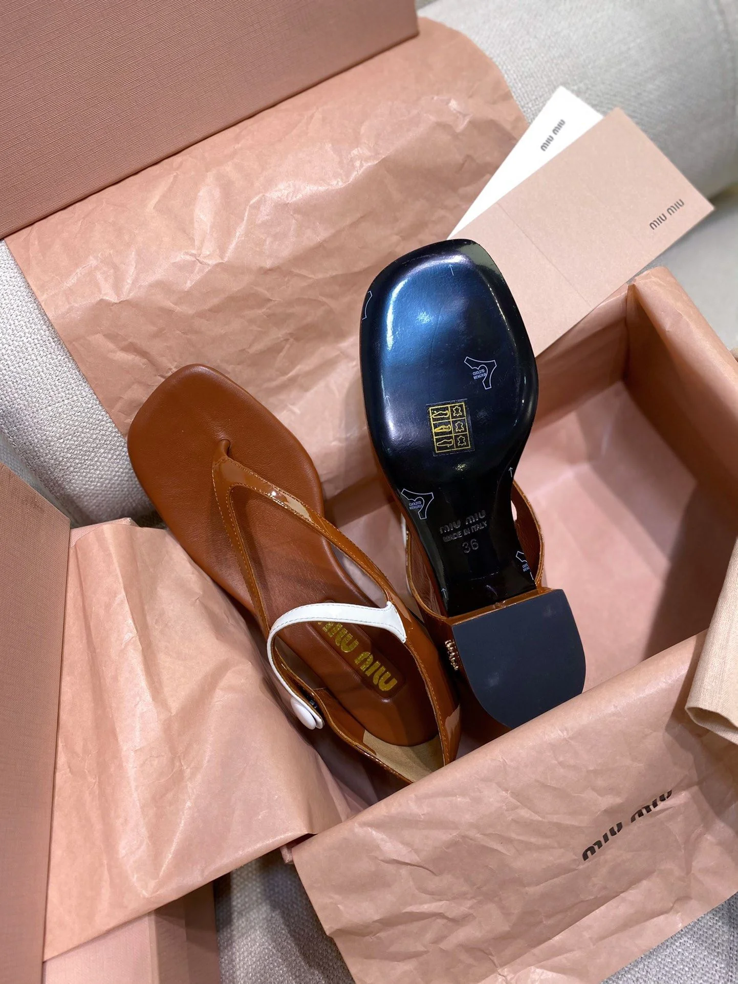 Indistinguishable Miu Miu Sandals