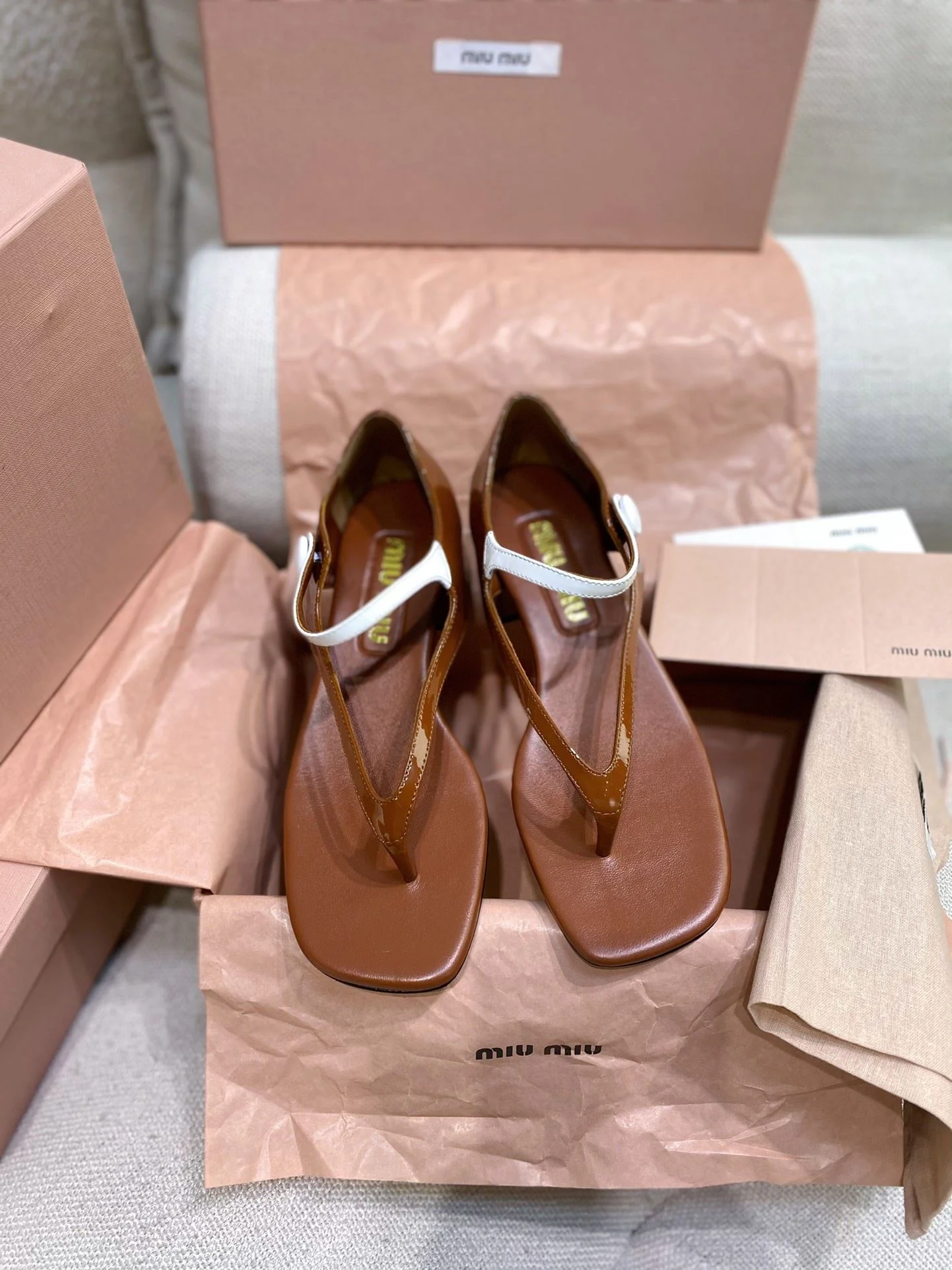 Indistinguishable Miu Miu Sandals