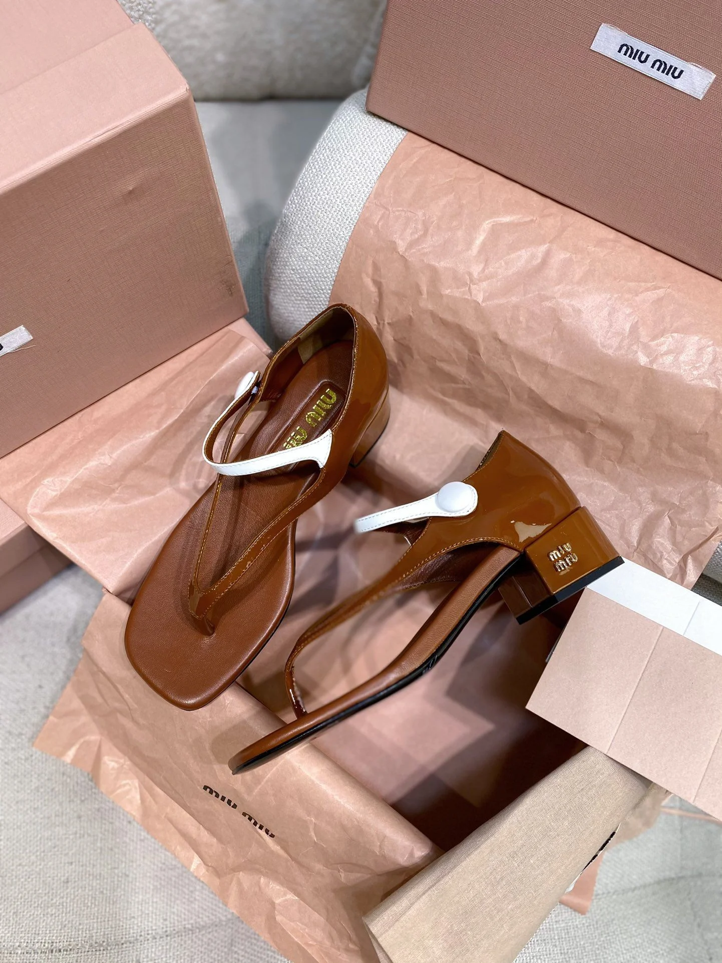 Indistinguishable Miu Miu Sandals