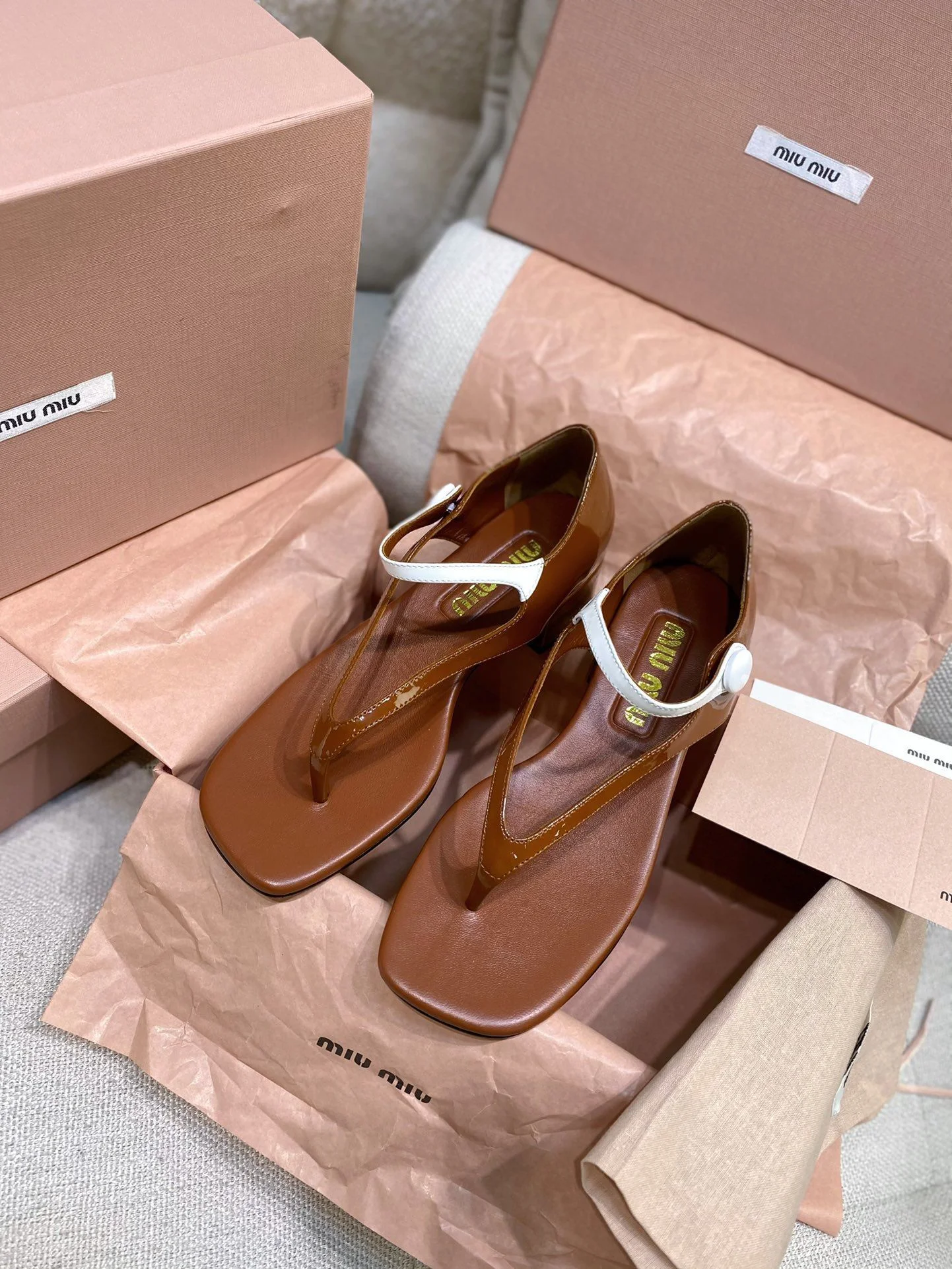 Indistinguishable Miu Miu Sandals
