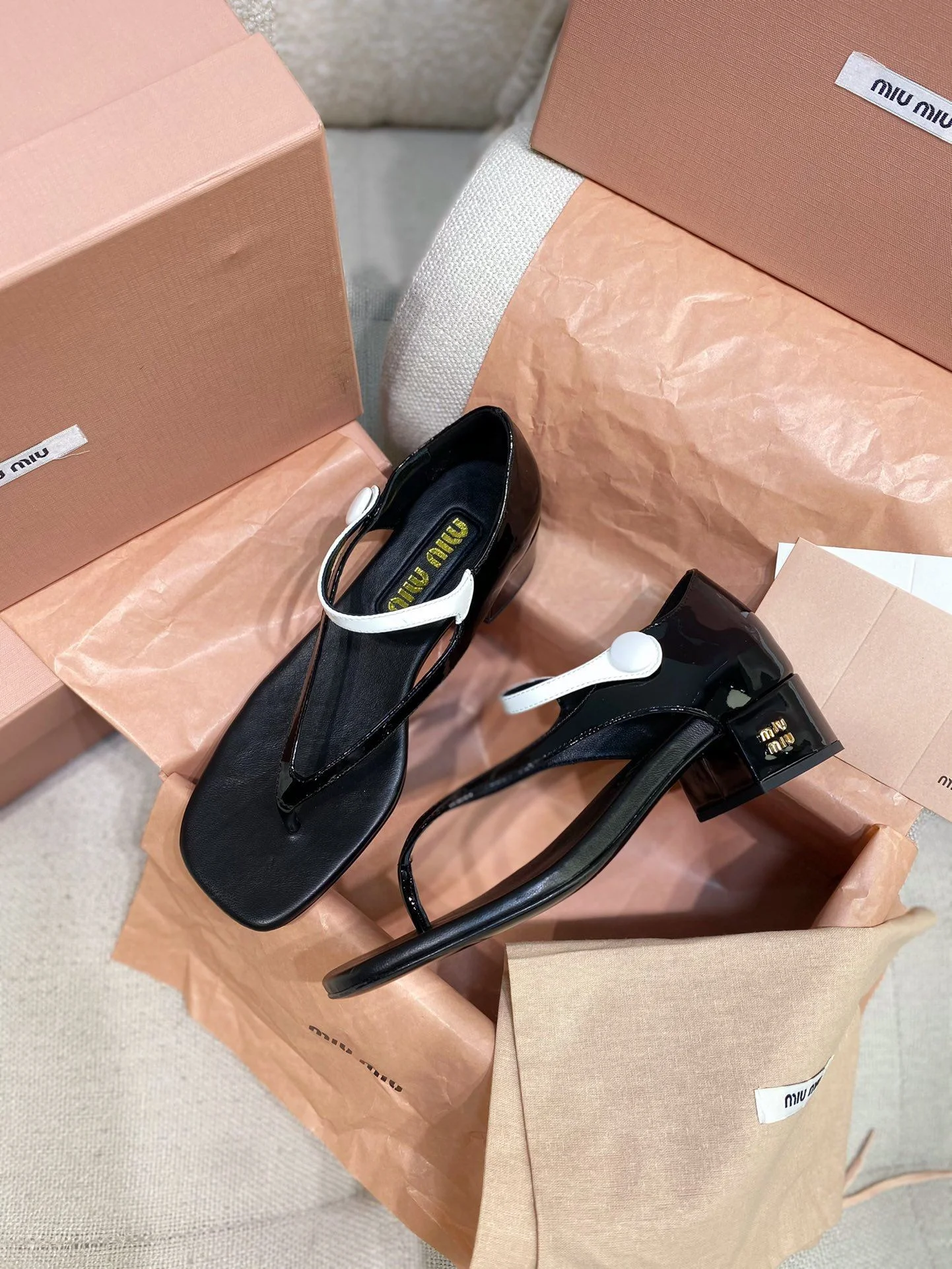 Precise copy Miu Miu Sandals