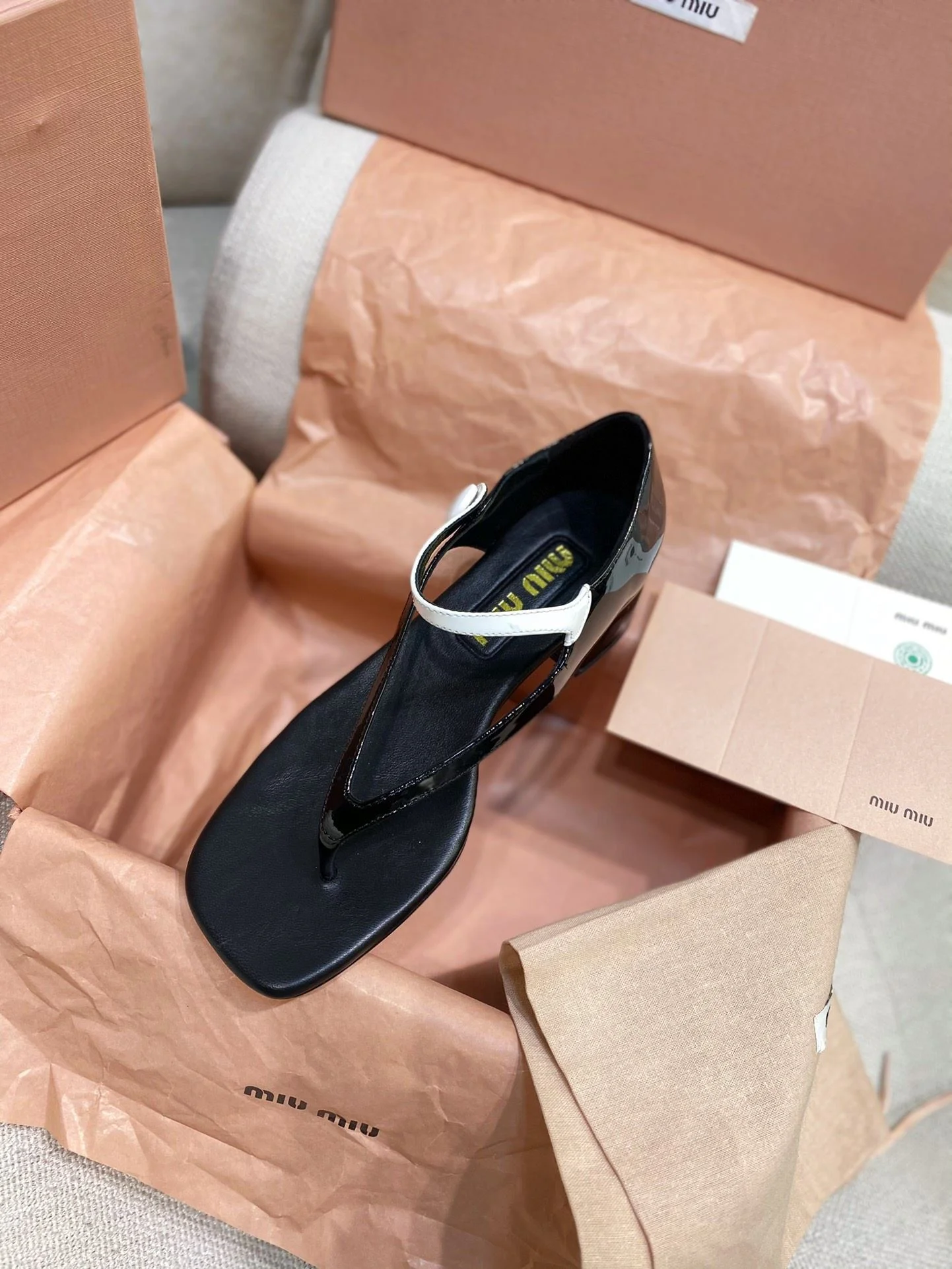 Precise copy Miu Miu Sandals