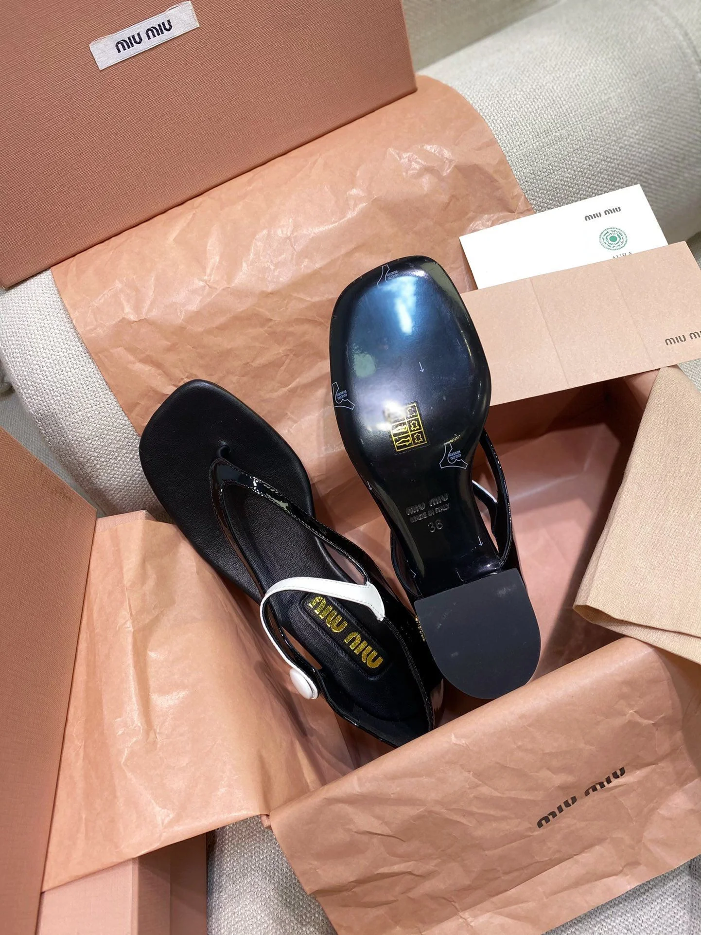 Precise copy Miu Miu Sandals