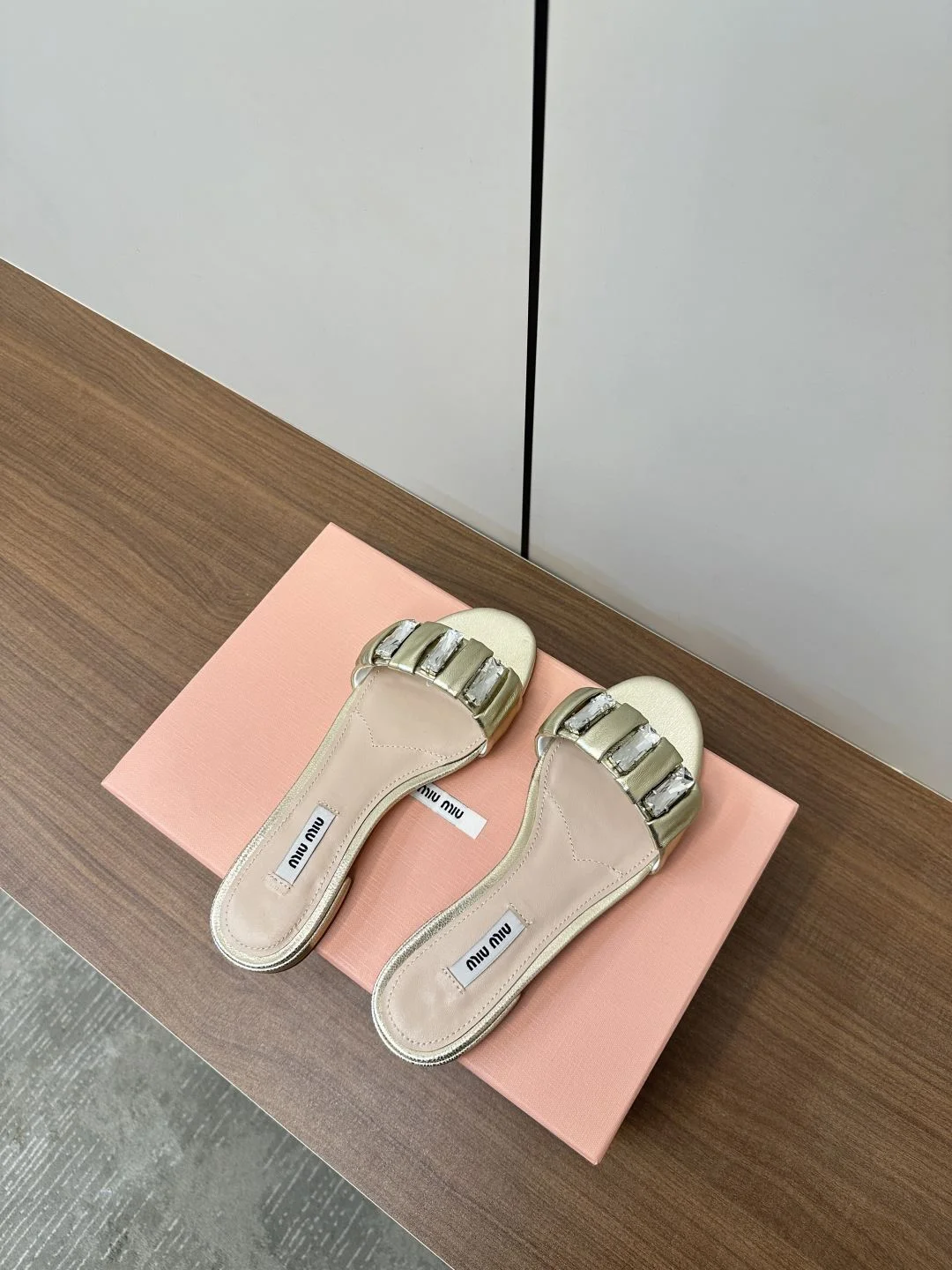 Exact replica Miu Miu Sandals