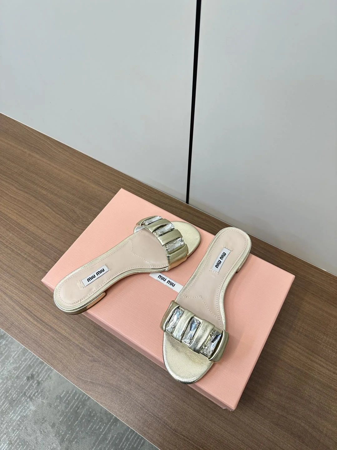 Exact replica Miu Miu Sandals