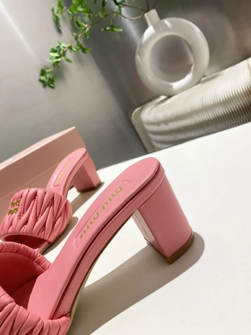 Exact replica Miu Miu Sandals